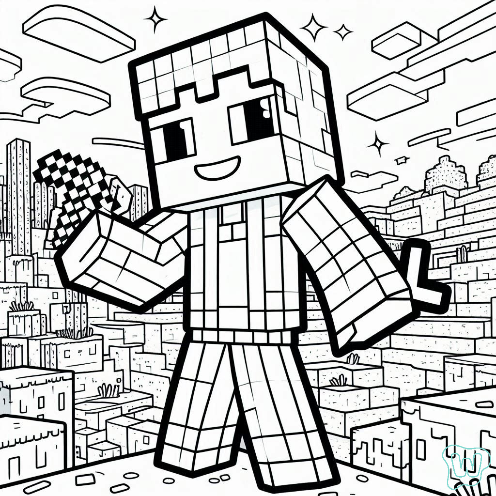 Minecraft 132 Paginas Para Colorear Lana Minecraft Wiki