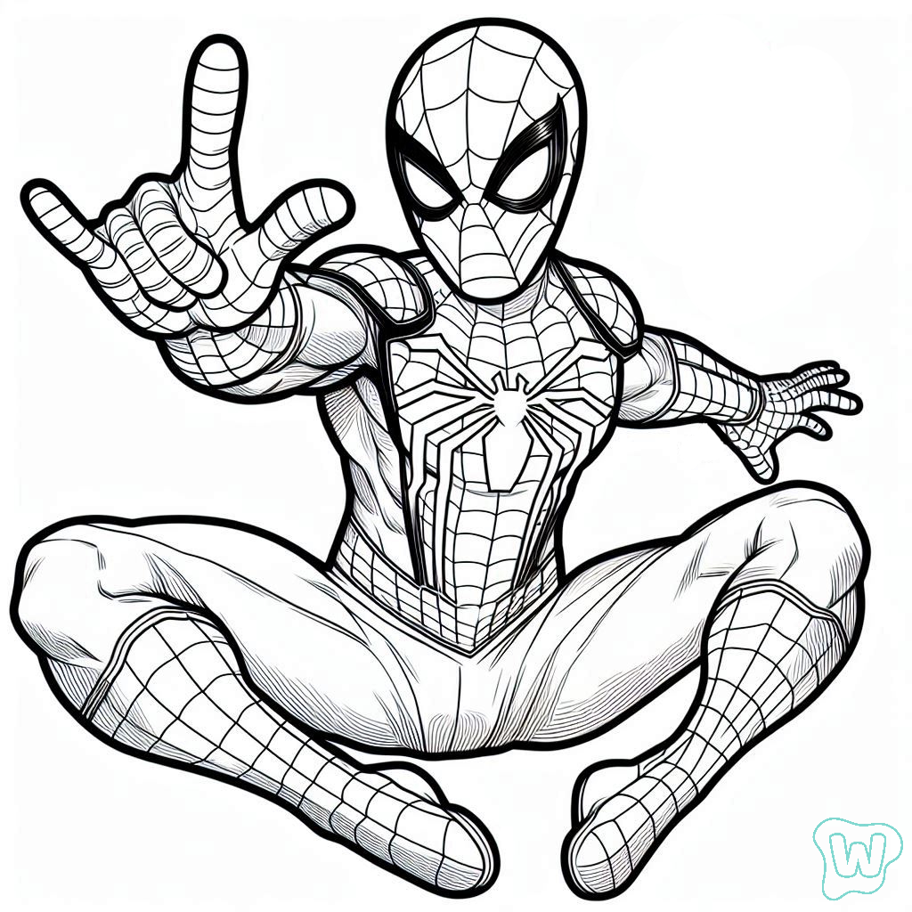 53 Spiderman Para Colorear Descargar E Imprimir PDF 53 Spiderman Para Colorear Descargar E Imprimir PDF