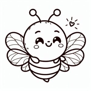 20 Api da colorare - Immagini da colorare gratuite