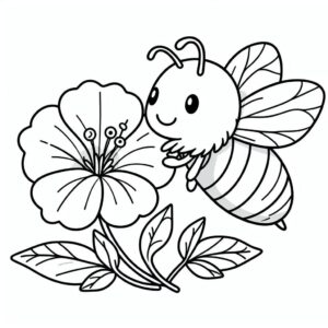 20 Api da colorare - Immagini da colorare gratuite