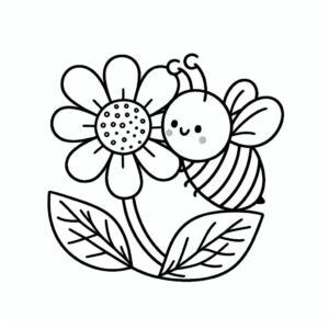 20 Api da colorare - Immagini da colorare gratuite