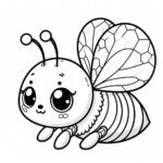 20 Api da colorare - Immagini da colorare gratuite