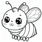 20 Api da colorare - Immagini da colorare gratuite