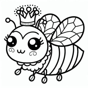 20 Abeja Para Colorear - Imágenes Para Colorear Gratis