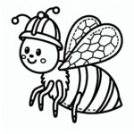 20 Api da colorare - Immagini da colorare gratuite