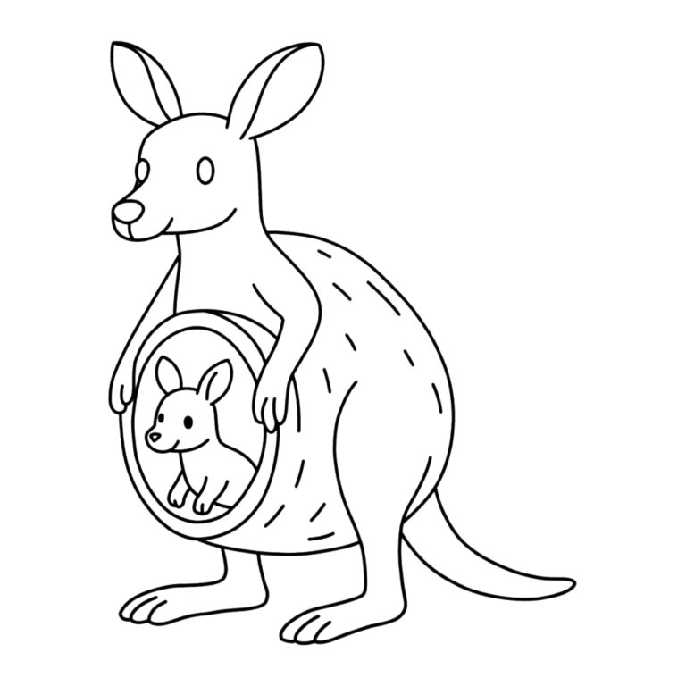 5 Cocossini Mama Pagine da colorare - Stampa PDF gratuitamente