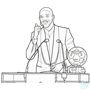 11 Coloriage Ousmane Dembélé - PDF gratuit