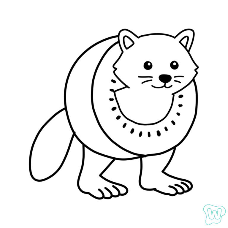 10 Pipi Kiwi de colorat - Have Fun Painting!